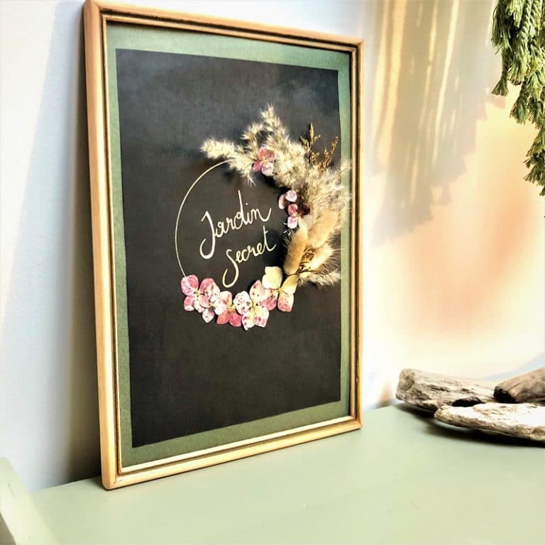 Tableau jardin secret |L'Atelier céladon